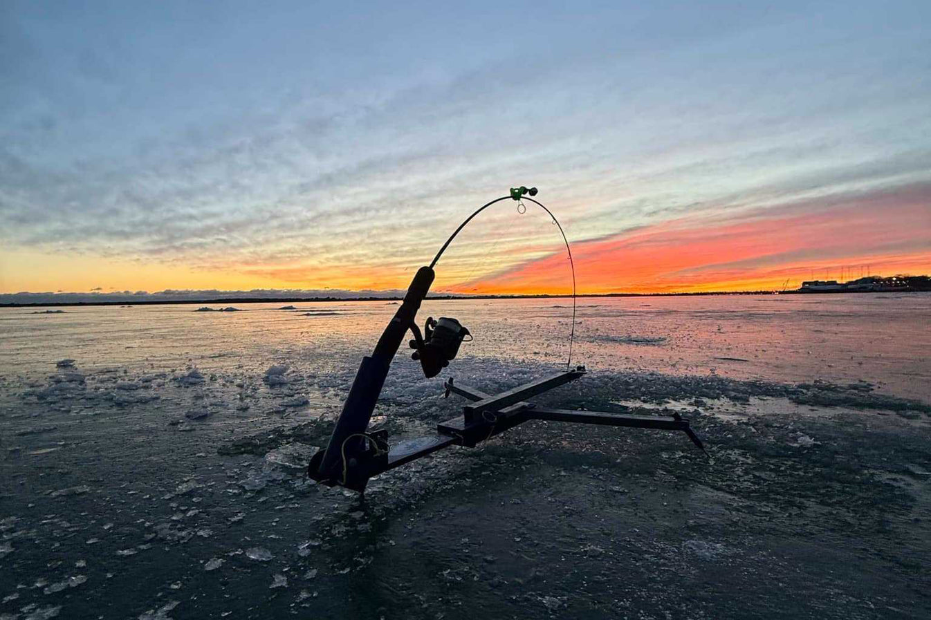Pre-Built Automatic / Jaw Jacker Ice Rod – Mags Custom Rods