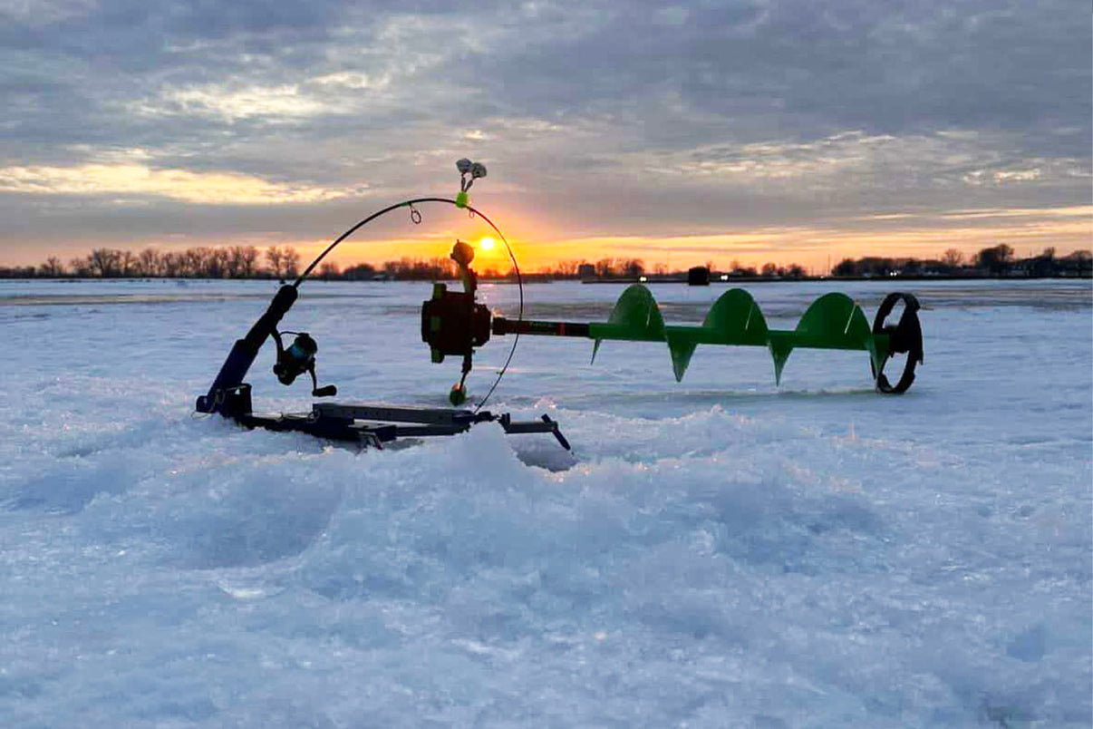 Pre-Built Automatic / Jaw Jacker Ice Rod – Mags Custom Rods